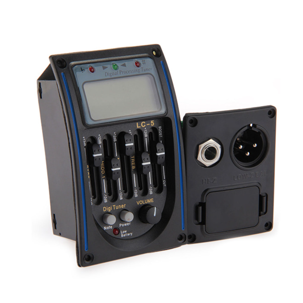 Acoustic Guitar Preamplifier EQ Equalizer Pickup Tuner Kera Audio LC-5 ...