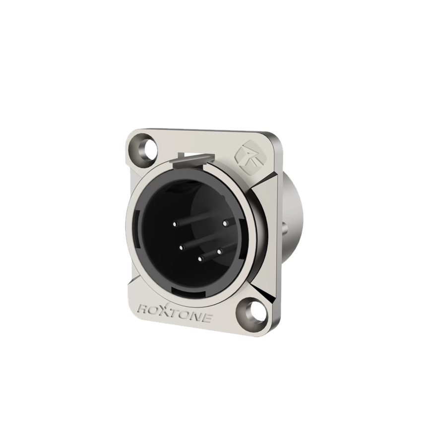 5 pole XLR male socket Roxtone RX5MD-NT | Product catalog \ Connectors ...