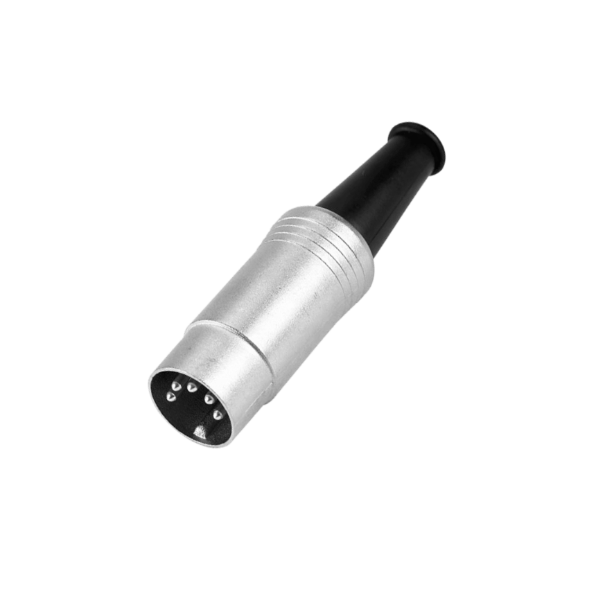 DIN MIDI Plug Connector 5 pin male Roxtone RC026M | Product catalog ...